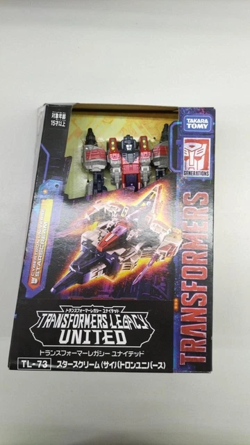 TAKARA TOMY TL-73 Starscream Cybertron Universe Trans Formers EUR 101,50 - PicClick FR