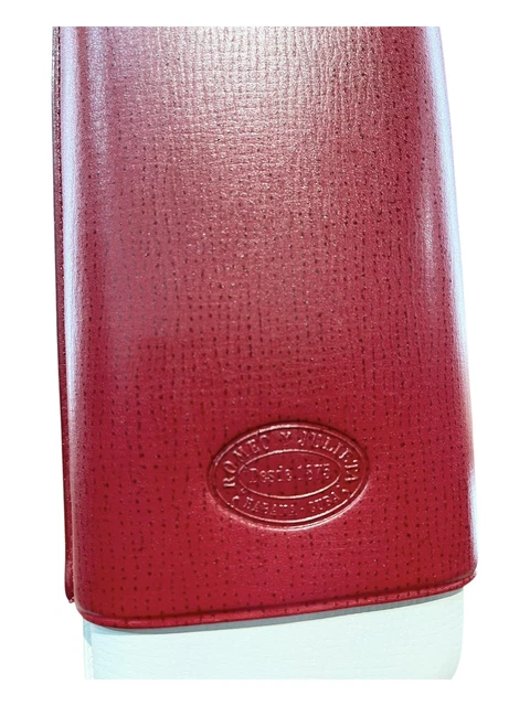 TROUSSE ÉTUI À Cigare Romeo Y Julieta en Cuir Rouge/Blanc Pour 3 Toro ...