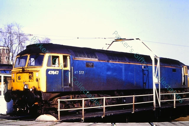 35MM RAILWAY SLIDE Diesel-Electric Locomotive No 47847 (217-31) £3.50 ...