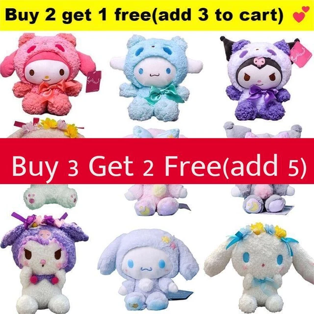 PLUSHIES MY MELODY Cinnamoroll Kuromi Sanrio Plush Toy Soft Cute Doll Toy Gift £7.58 - PicClick UK