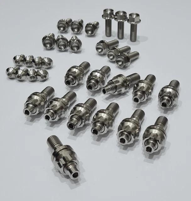 FORD FALCON FG FGX Barra Titanium Bolt Kit. Intake Coil Cover Exhaust ...