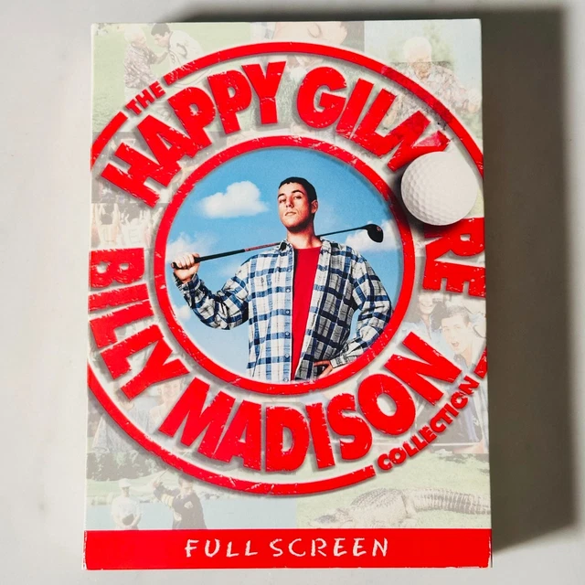 THE HAPPY GILMORE Billy Madison Collection - 2 DVD Set - Adam Sandler ...
