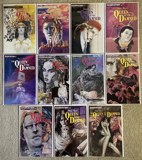 ANNE RICE'S QUEEN of the Damned #1-11 Complete Series Set 1991 Innovation Comics £31.74 ...