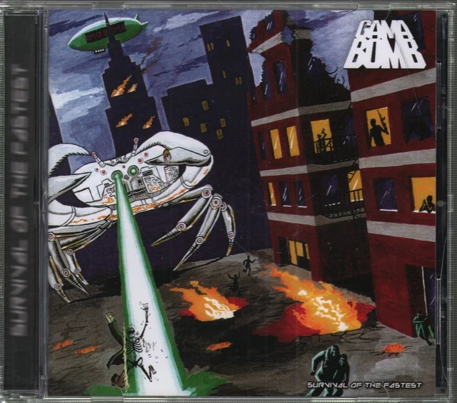 GAMA BOMB SURVIVAL of the Fastest CD Argentina Pacheco 2008 CD. barcode ...