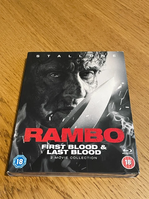 RAMBO - FIRST Blood & Last Blood (Blu-ray) NEW SEALED Stallone £2.49 ...