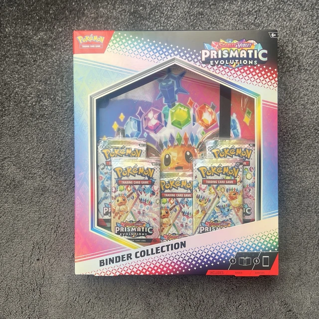 POKÉMON (TCG): SCARLET & Violet Prismatic Evolutions Binder Collection ...