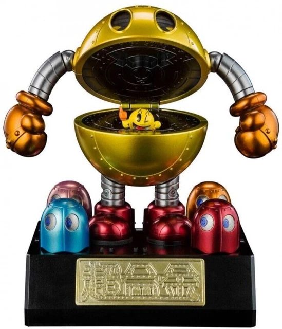 PACMAN SOUL OF Chogokin Pac-Man Diecast Metal Model Bandai Tamashii ...