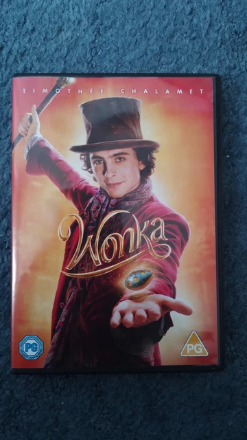 WONKA. 2024 DVD. Region 2. Timothee Chalamet. Free Postage To Uk ...
