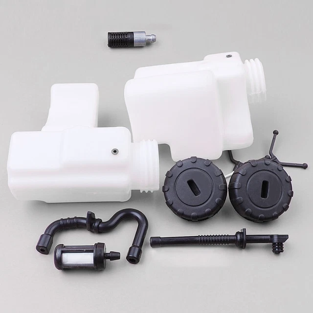 SERBATOIO OLIO CARBURANTE Ricambi Motosega Con Tappo Filtro Kit ...