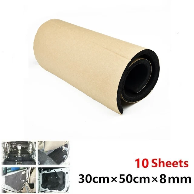 ISOLATION THERMIQUE TAPIS Insonorisant Mousse Bruit Preuve Capot ...