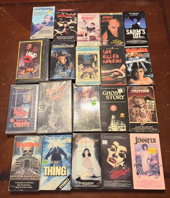 HORROR/GORE/SLASHER/SCARY/RARE/OOP/HTF (SOME SEALED) Halloween~20 Movie ...