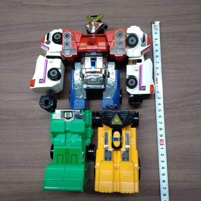 POWER RANGERS CARRANGER Dx Vrv Robo Megazord Zord 1996 Bandai Japan EUR ...