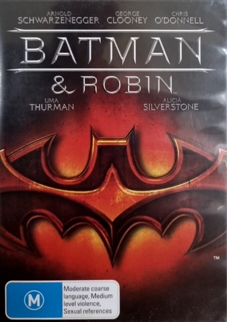 BATMAN & ROBIN (DVD, 1997) George Clooney, Uma Thurman, Elle Macpherson ...
