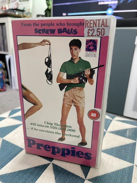 PREPPIES EX RENTAL VHS Video Tape Rare 1984 £0.99 - PicClick UK