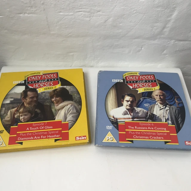 ONLY FOOLS & Horses dvds series 1 + 2 The Sun Promo DVD set £5.98 ...