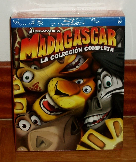 MADAGASCAR LA COLLECTION Complète 3 Blu-Ray Neuf Scellé Animation EUR ...