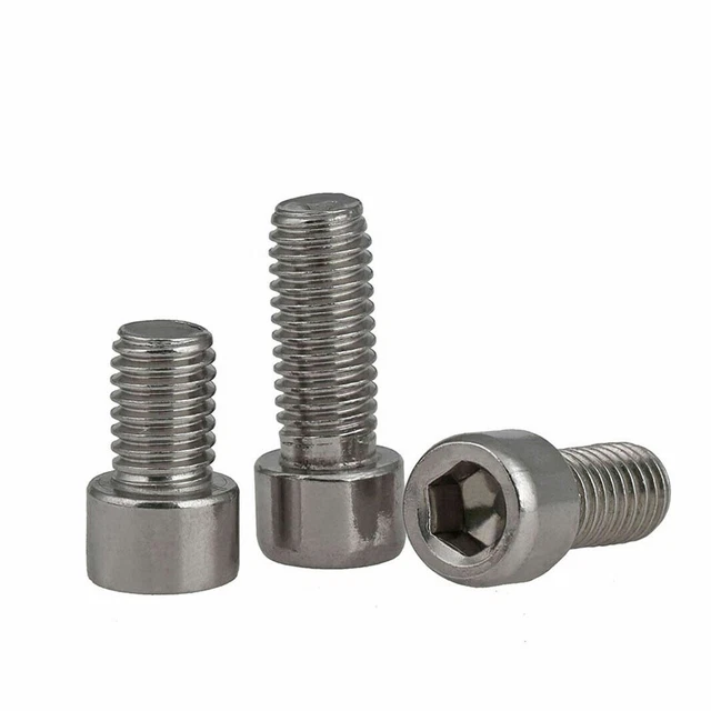SUS CAP HEAD Allen Key Bolt M3 M4 M5 M6 M8 Hex Socket Screws 201 Stainless Steel $4.39 - PicClick AU