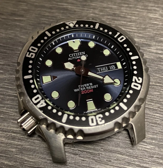 CITIZEN PROMASTER SEA Automatic Dive Blue Dial Watch NY0040-17L EUR 160 ...