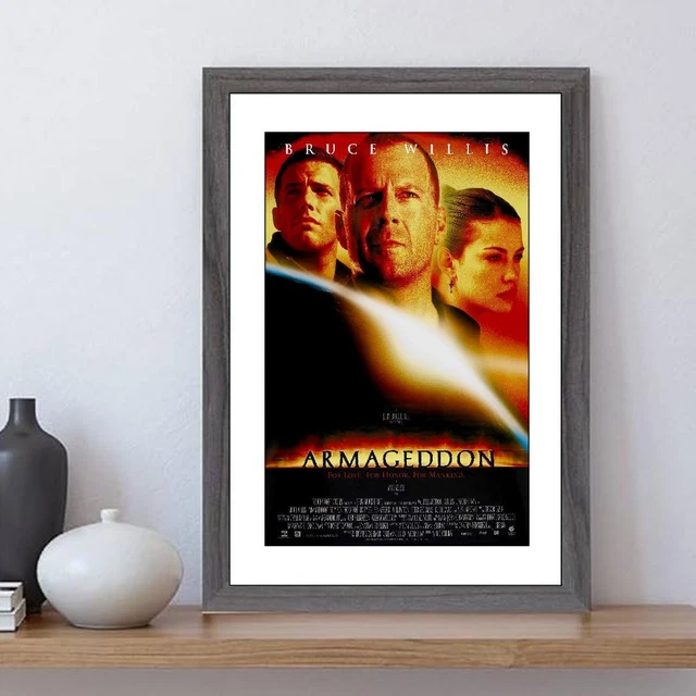 ARMAGEDDON MOVIE POSTER Repro A4 Size Mounted £7.00 - PicClick UK