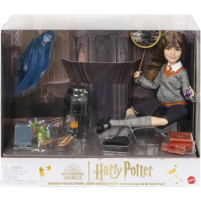 Harry Potter Coffret Poupée Potions Avec Poupée Articulée Hermione