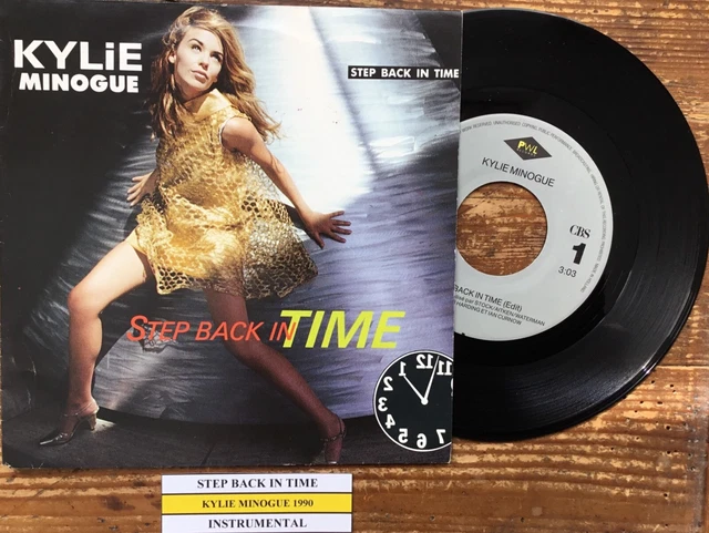 VINYL FRENCH SP Kylie Minogue 1990 Step Back In Time 8/8 Private ...