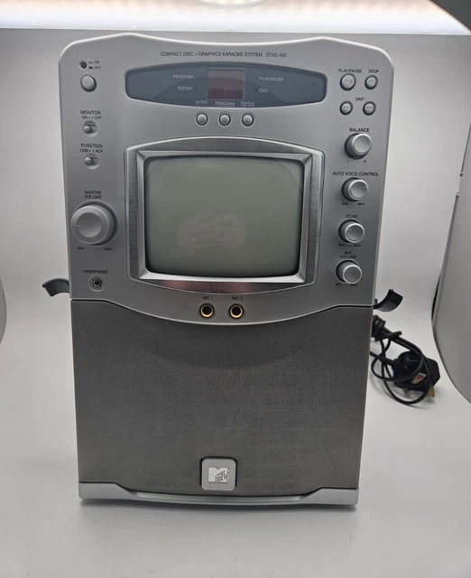 VINTAGE MTV THE Singing Machine Music Video Karaoke System STVG502 ...