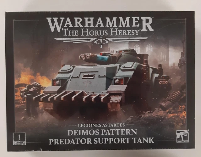 WARHAMMER THE HORUS Heresy - Deimos Pattern Predator Support Tank ...