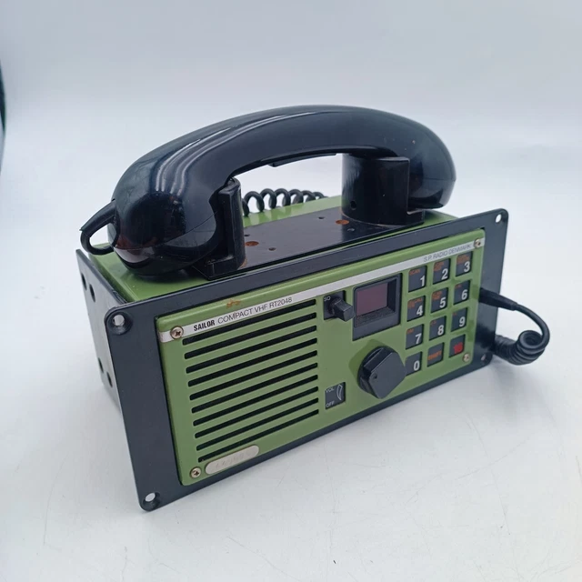 SAILOR RT2048 COMPACT VHF S.P. RADIO DENMARK MARINE RADIO MIT MOBILTEIL ...