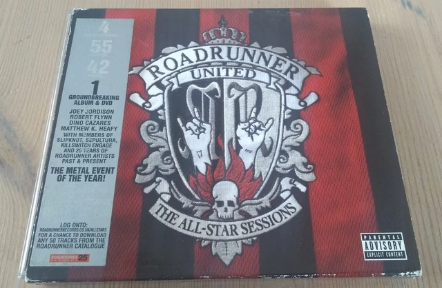 ROADRUNNER UNITED THE All-Star Sessions Cd & Dvd Set 2005 - Slipknot ...
