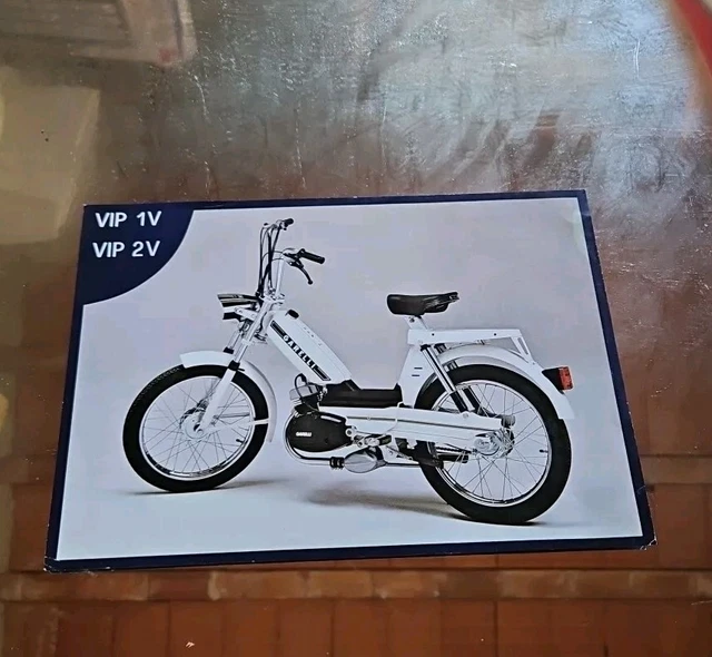 DEPLIANT CARTACEO D'epoca Motociclo Garelli Vip 1v Vip 2v EUR 10,00 - PicClick IT