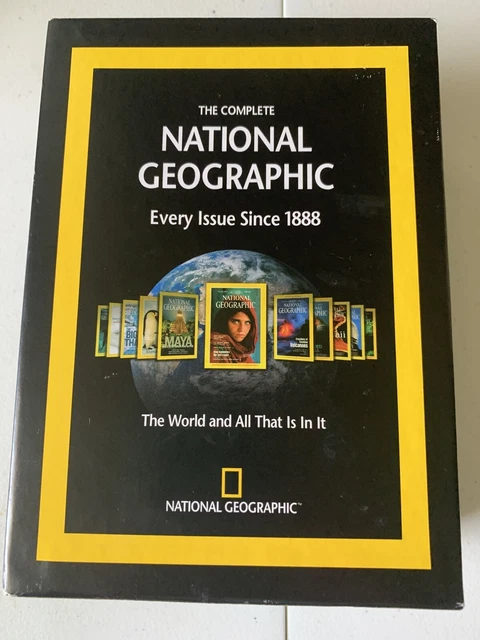 THE COMPLETE NATIONAL Geographic Every Issue since 1888 by U. S ...