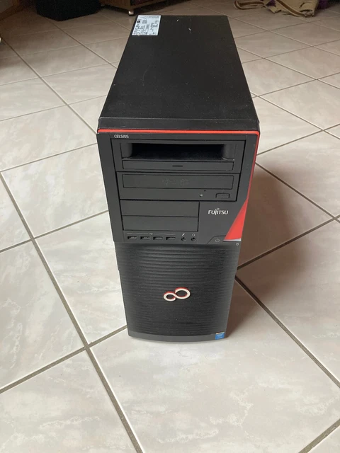 FUJITSU CELSIUS M740 Power Workstation XEON E5-1620v3 16GB RAM 256GB ...