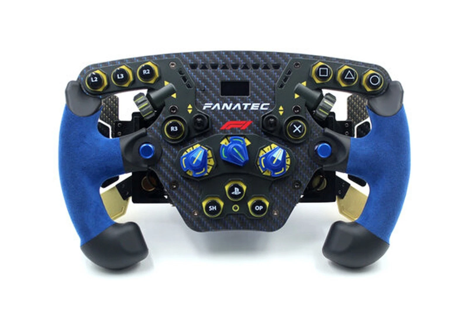 FANATEC PODIUM BLUE F1 Steering Wheel Limited Edition with Quick ...