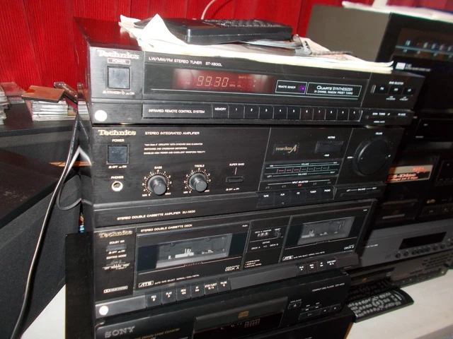 RETRO TECHNICS SU-X820 Cassette Amplifier + St-X830l Tuner With ...