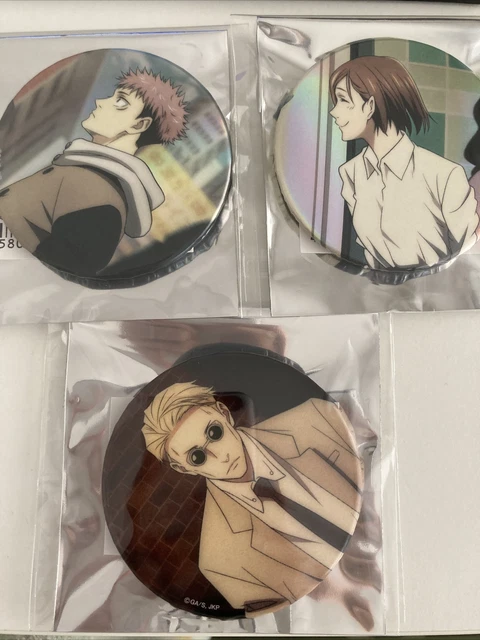 Badge Jujutsu Kaisen Can Button Nanami And Nobara And Itadori Carte 10th