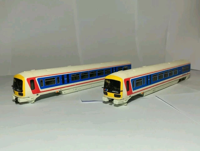 HORNBY R2001. CLASS 466 2 Car EMU 466040 In Network Southeast Spares ...