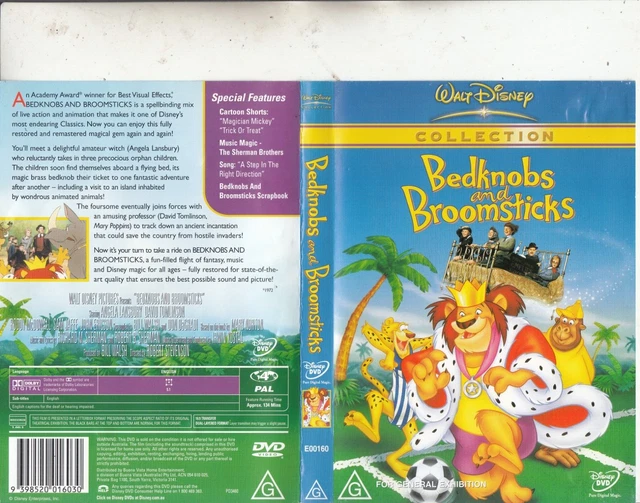 BEDKNOBS AND BROOMSTICKS-1972-WALT Disney Collection-Movie WD:C-DVD EUR ...