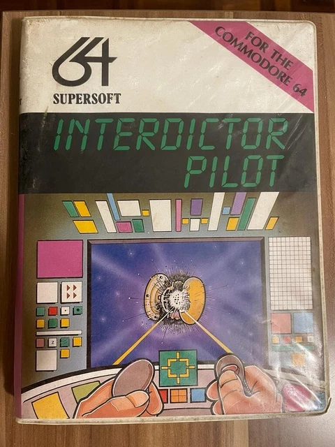 INTERDICTOR PILOT C64 Commodore 64 Game Tape Complete $9.23 - PicClick CA