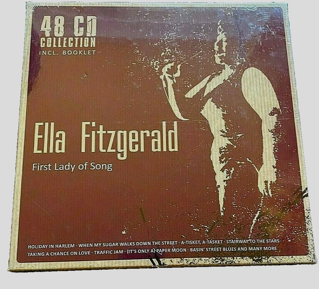 ELLA FITZGERALD: FIRST Lady of Song (48 CDs) £75.00 - PicClick UK