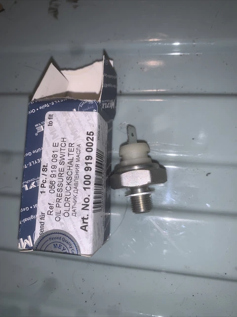 OIL PRESSURE SWITCH Vw Golf Mk1 Mk2 Gti Cabriolet Scirocco Mk1 ...