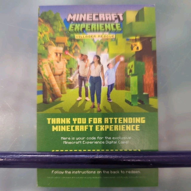 MINECRAFT EXPERIENCE VILLAGER Cape Code £13.16 - PicClick UK