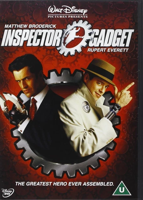 DISNEYS INSPECTOR GADGET DVD David Kellogg Matthew Broderick Movie Film ...