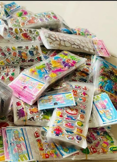 GIRLS TOY RANDOM 1 sheet Stickers Teacher Rewards Kids Crafts Kids Boy ...