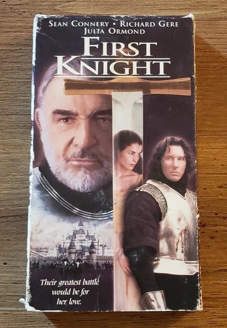 FIRST KNIGHT (VHS, 1995) Movie VHS tape Sean Connery Richard Gere Pre ...