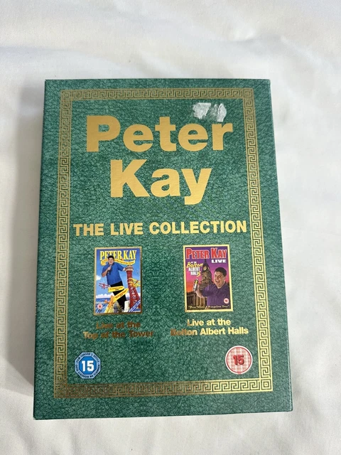 PETER KAY - Live Collection (Box Set) (DVD, 2004) Used Comedy Live Show ...