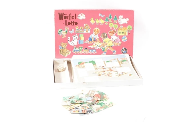 NICE OLD BOARD Game GDR Würfellotto Dice Game $16.80 - PicClick AU