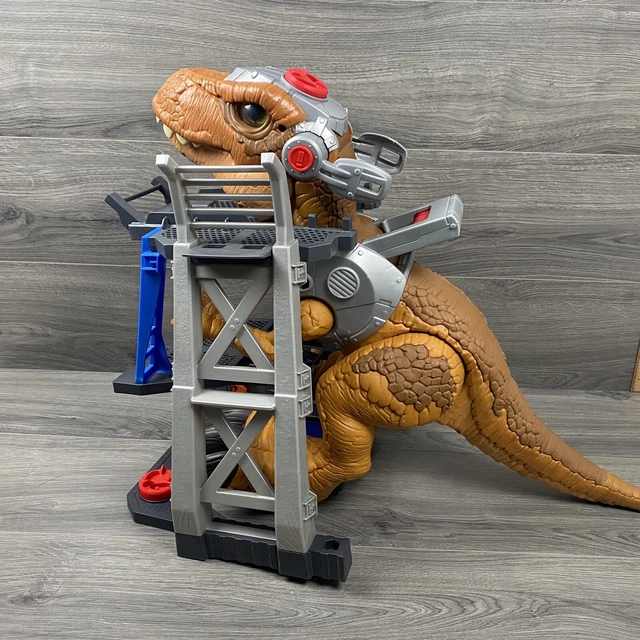 FISHER-PRICE IMAGINEXT JURASSIC World Escape T-Rex & Platform FMX85 EUR ...