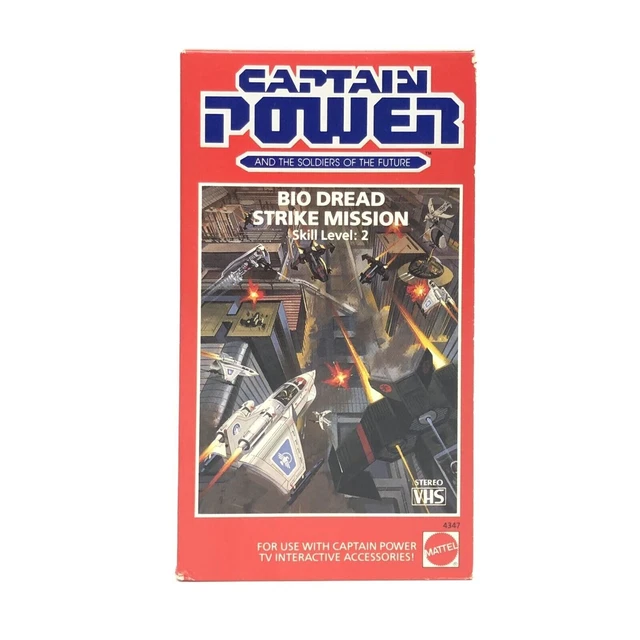 CAPTAIN POWER AND The Soldiers Of The Future/Bio Dread Strike Mission ...
