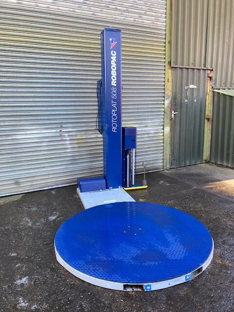 ROBOPAC ROTOPLAT 508 2020 240V AUTOMATIC PALLET WRAPPING MACHINE £4,000.00 - PicClick UK