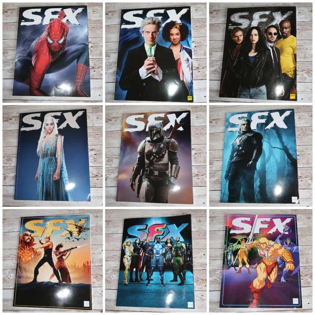 SFX MAGAZINE SCI-FI Now Single Issues Star Trek Wars Doctor Who Marvel ...